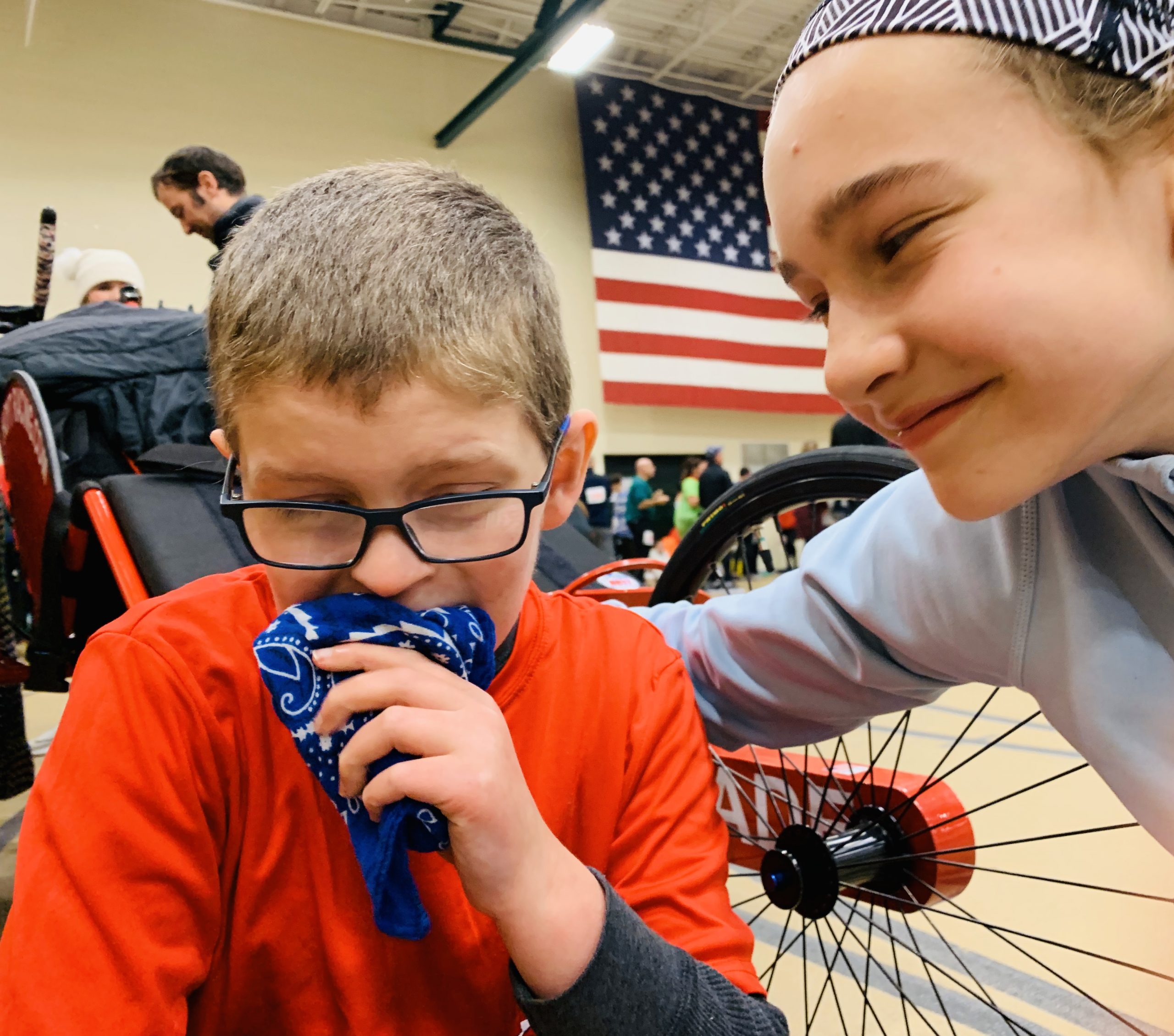 Paige and Josh – Hoyt Running Chairs