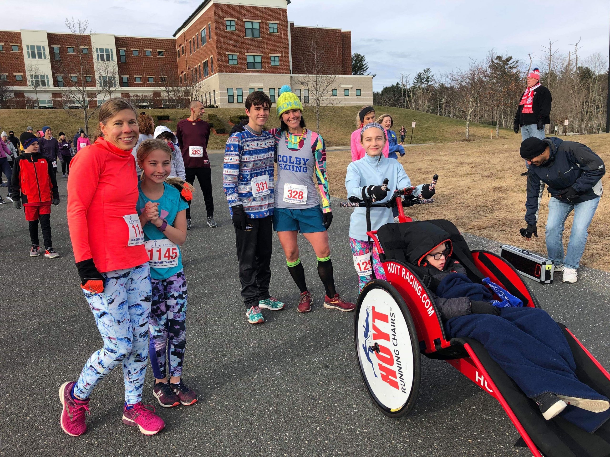 Paige and Josh – Hoyt Running Chairs